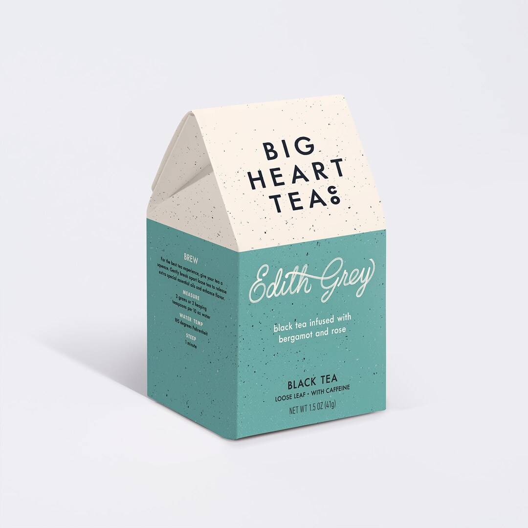 Earl Grey Tea | Box With 10 Compostable Teabags | Single-origin Black ...