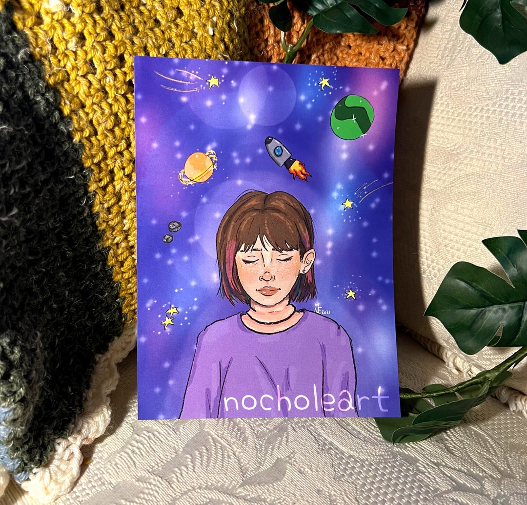 Spaced Out 6x8 Art Print - Etsy