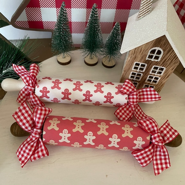 Christmas Rolling Pin - Etsy Australia