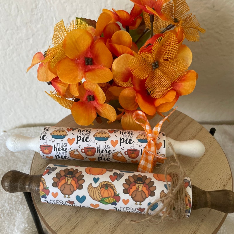 Fall Rolling Pin - Etsy