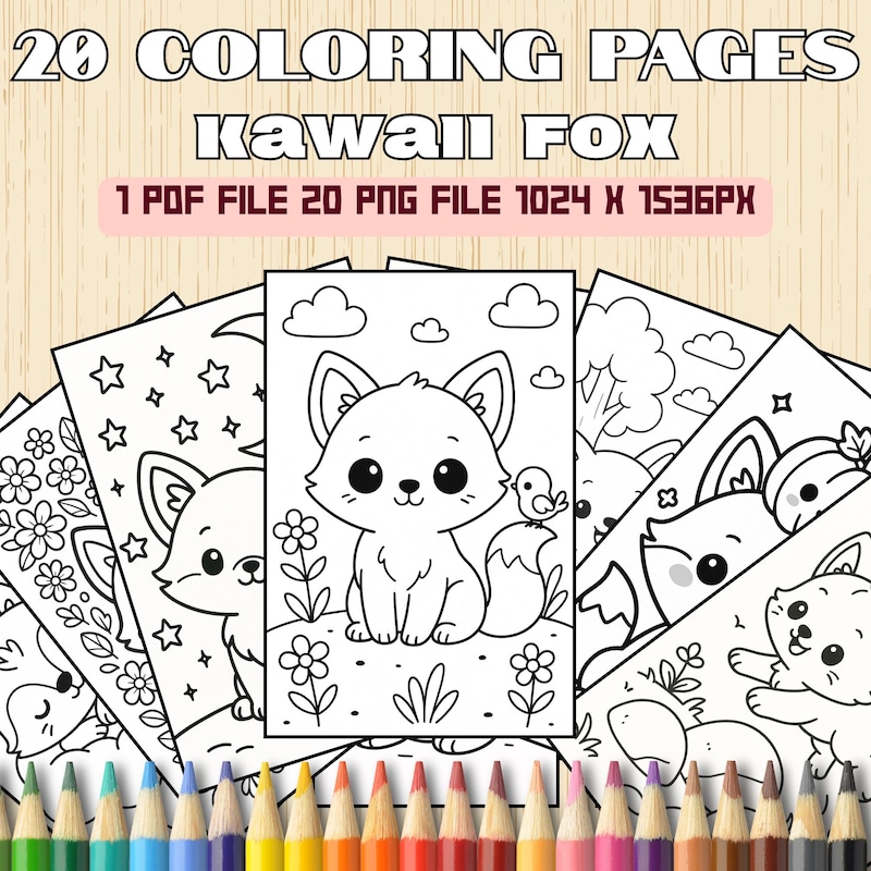 Fox Easy Drawing - Etsy