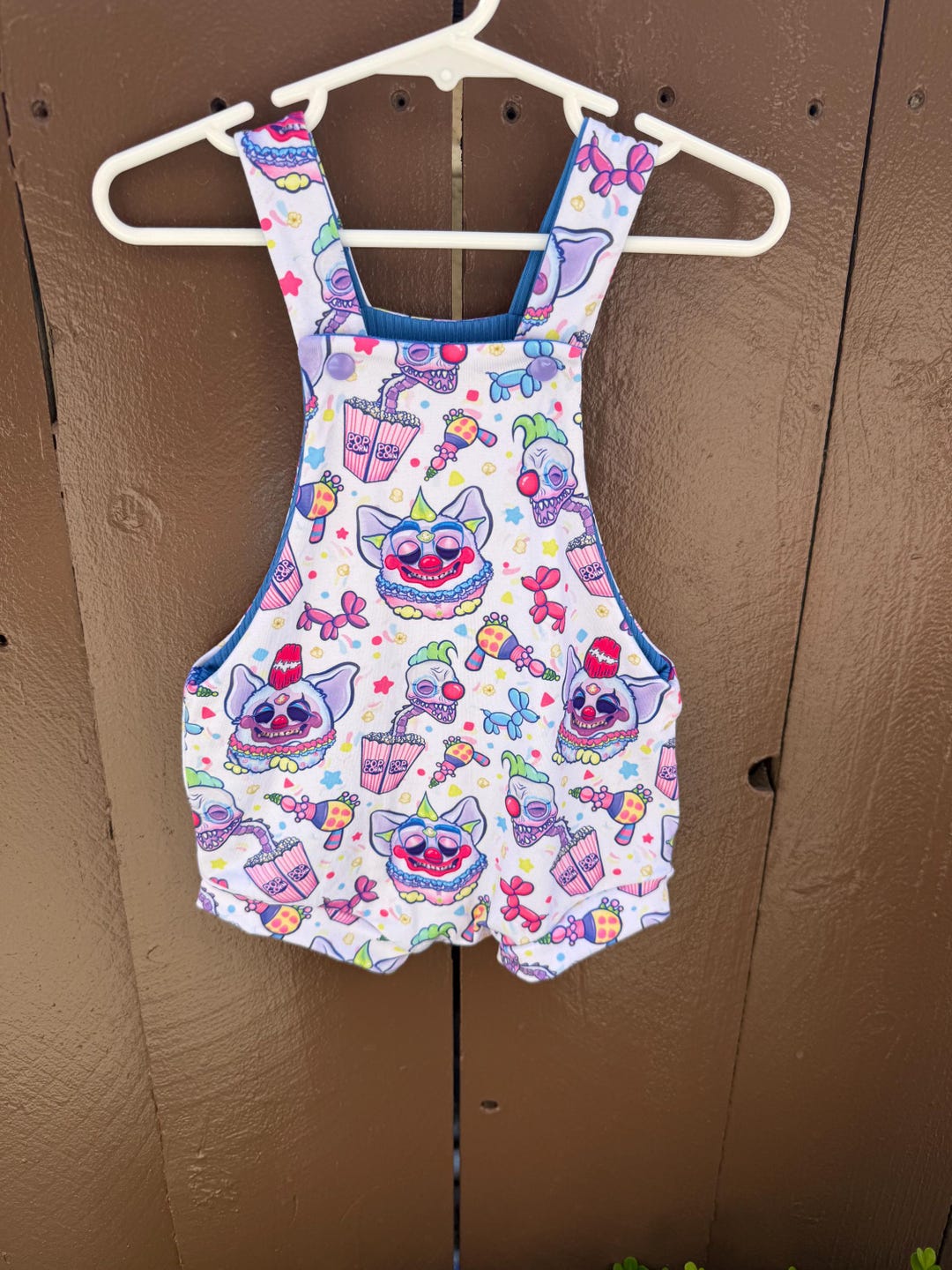 Furry Clown Overalls - Etsy