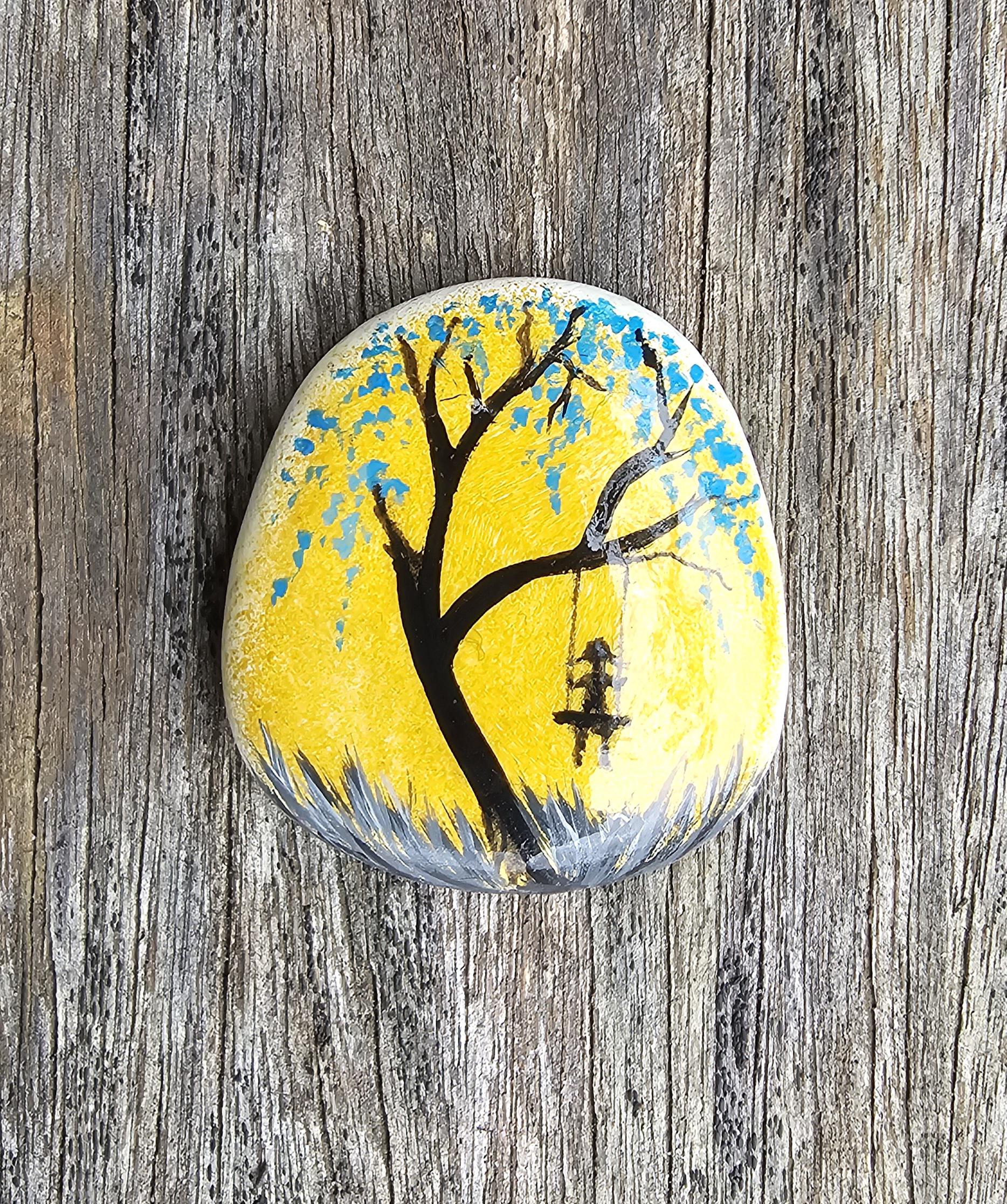 Painted Rocks, Cute Rocks, Art, Bright Colours, Handpainted Rock, Rock ...