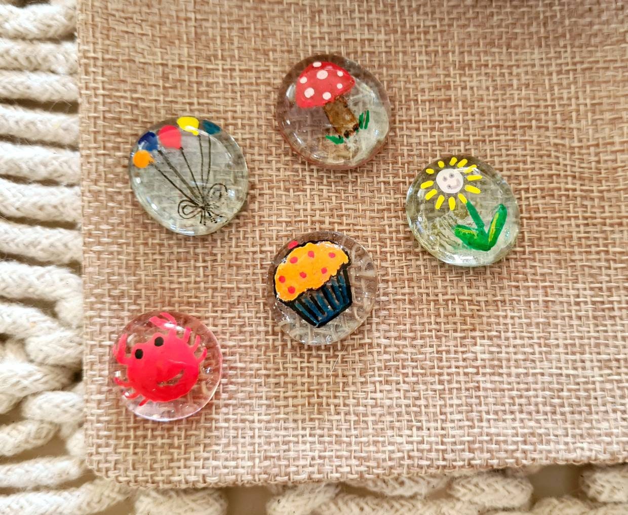 Mini Rocks Set Cutest mindfulhandpainted Rock Glass Rocks - Etsy Australia