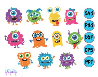 Silly monster | Etsy