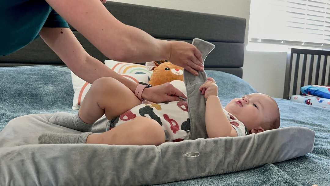 Stay Put Soft Plush Diaper Changing Pad Cover - Etsy