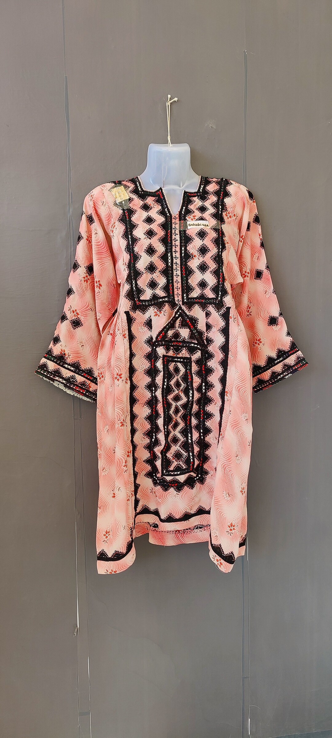 Embroidery Tribal Baluchi Dress Hand Embroidered Afghan Dress Banjara ...