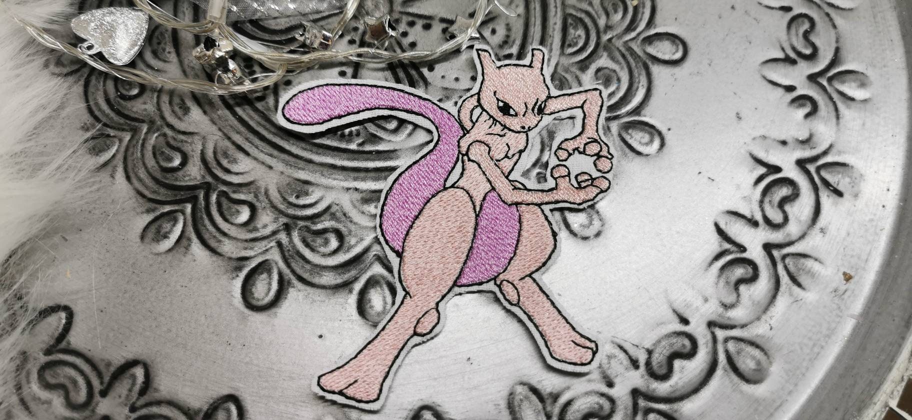 Mewtwo Pokémon Patch - Etsy