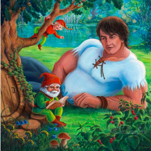 Fairy Tale Painting - Etsy