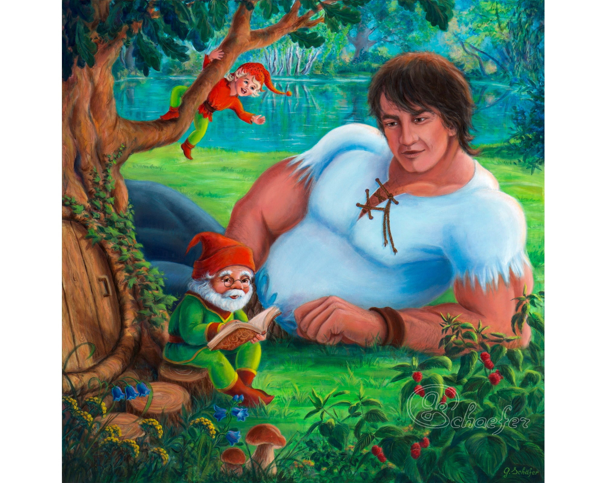 Disney Fairy Tales Paintings