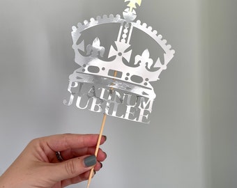 Jubilee Cake Topper - Etsy