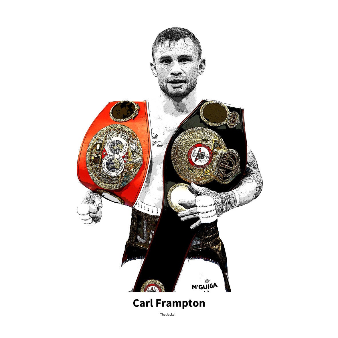 CARL FRAMPTON - the Jackal - Etsy UK
