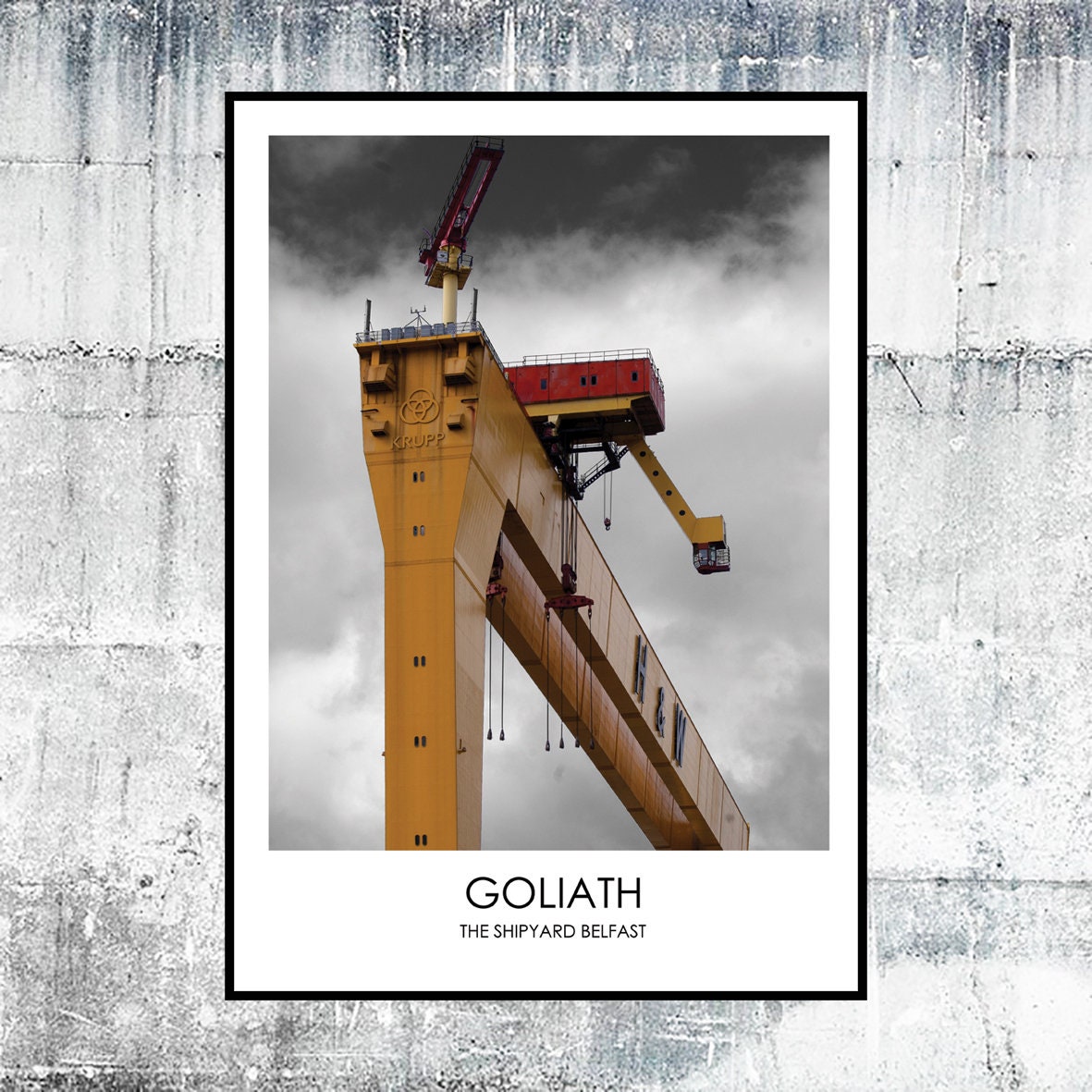 GOLIATH the Shipyard Belfast - Etsy