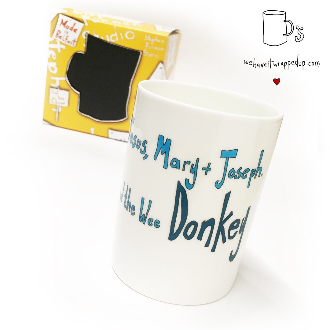 Jesus, Mary & Joseph AND the Wee Donkey - Line of Duty - Etsy UK