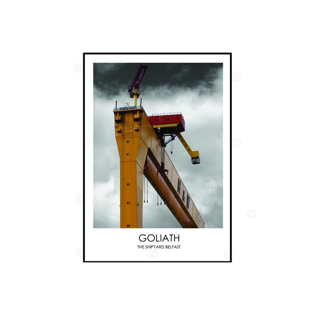 GOLIATH the Shipyard Belfast - Etsy