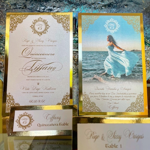 Cheap Quinceanera Invitations - Etsy