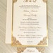 Wedding Invitations Elegant Gold Border Wedding Invitations . Custom ...