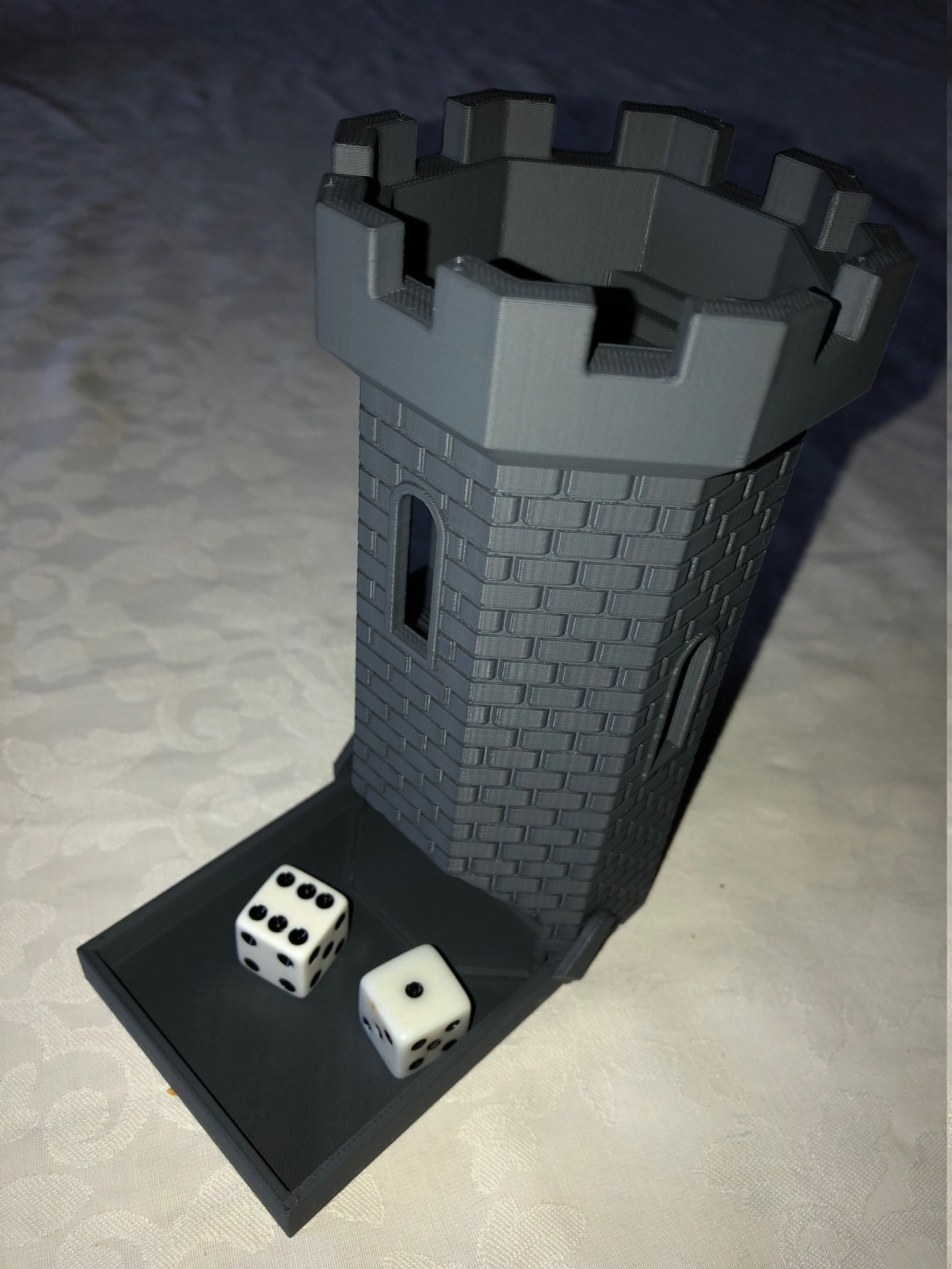 Octagonal Castle Dice Tower - Etsy UK