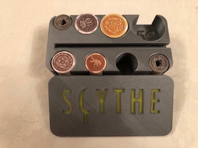 Scythe Board Game Coin Box | Etsy