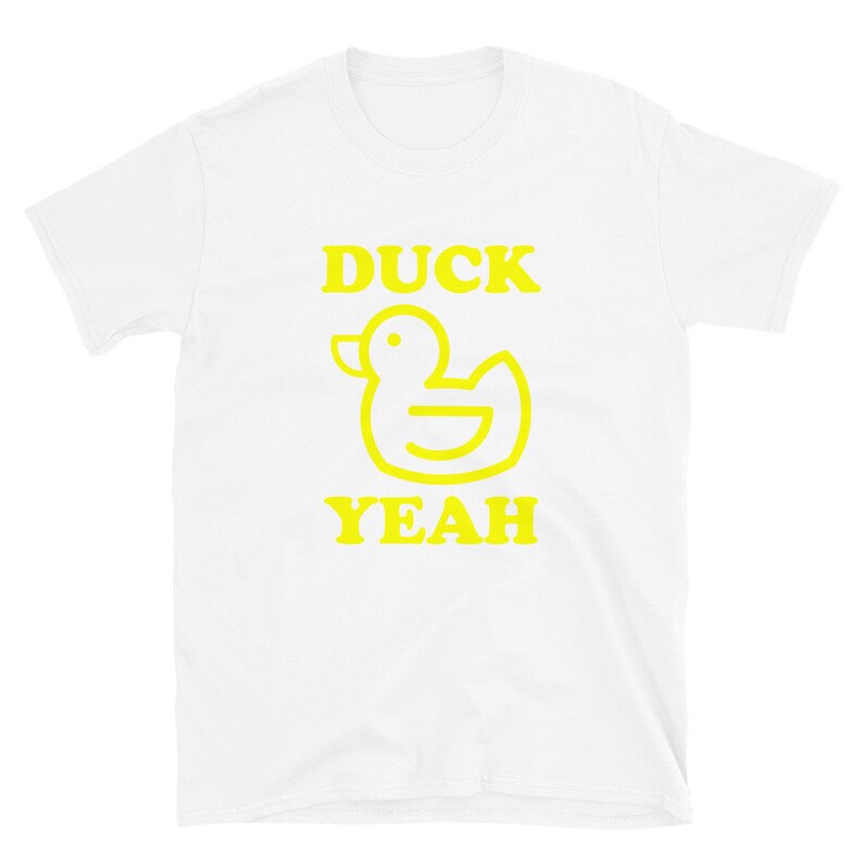 Pun Shirts Duck Yeah Duck Shirt Funny Shirts Short-sleeve - Etsy