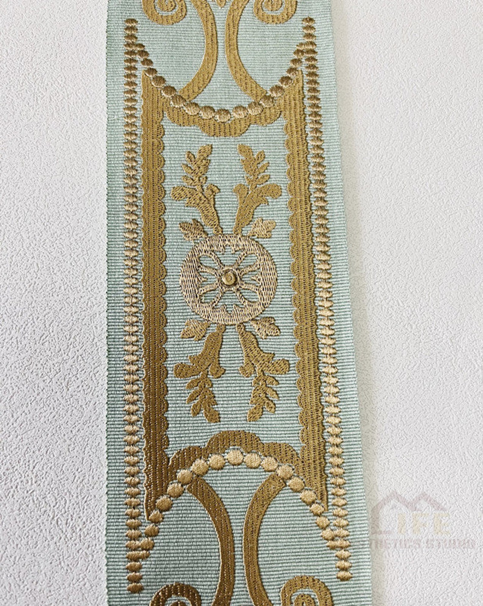 Retro Embroidery Trim Tape, 3.5“decorative Trim by the Yard, Upholstery ...