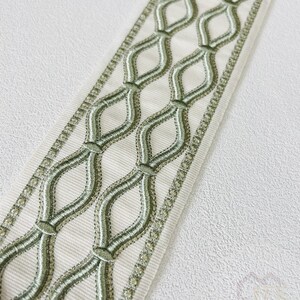 Embroidery Drapery Trim Tape, 2.9"trim Tape,sewing Fabric Trim for ...