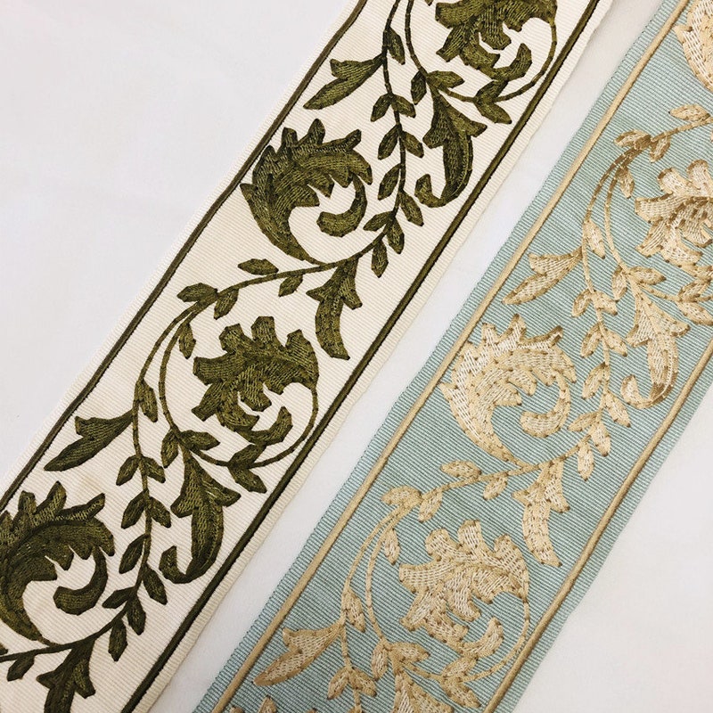 Embroidered Trim - Etsy