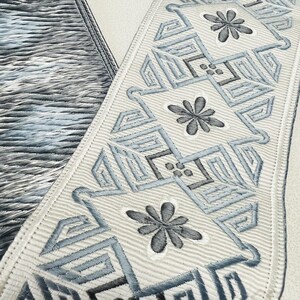 TAPE CURTAIN BORDER Upholstery Trims Fabric Trim by the - Etsy