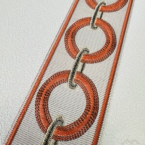 Orange Collection Curtain Trim Decorative Fabric Trim for Curtains ...