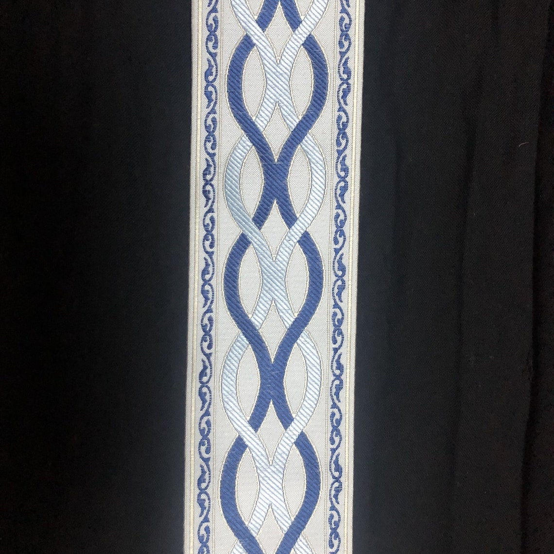 CURTAIN TRIM Jacquard Border Fabric Trim for Curtains Brocade - Etsy