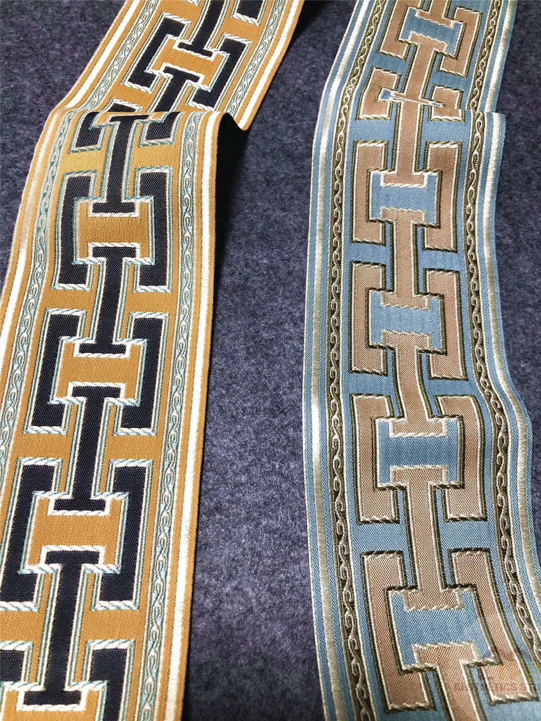 Greek Key Trim Tape Jacquard Border Trim for Curtains - Etsy