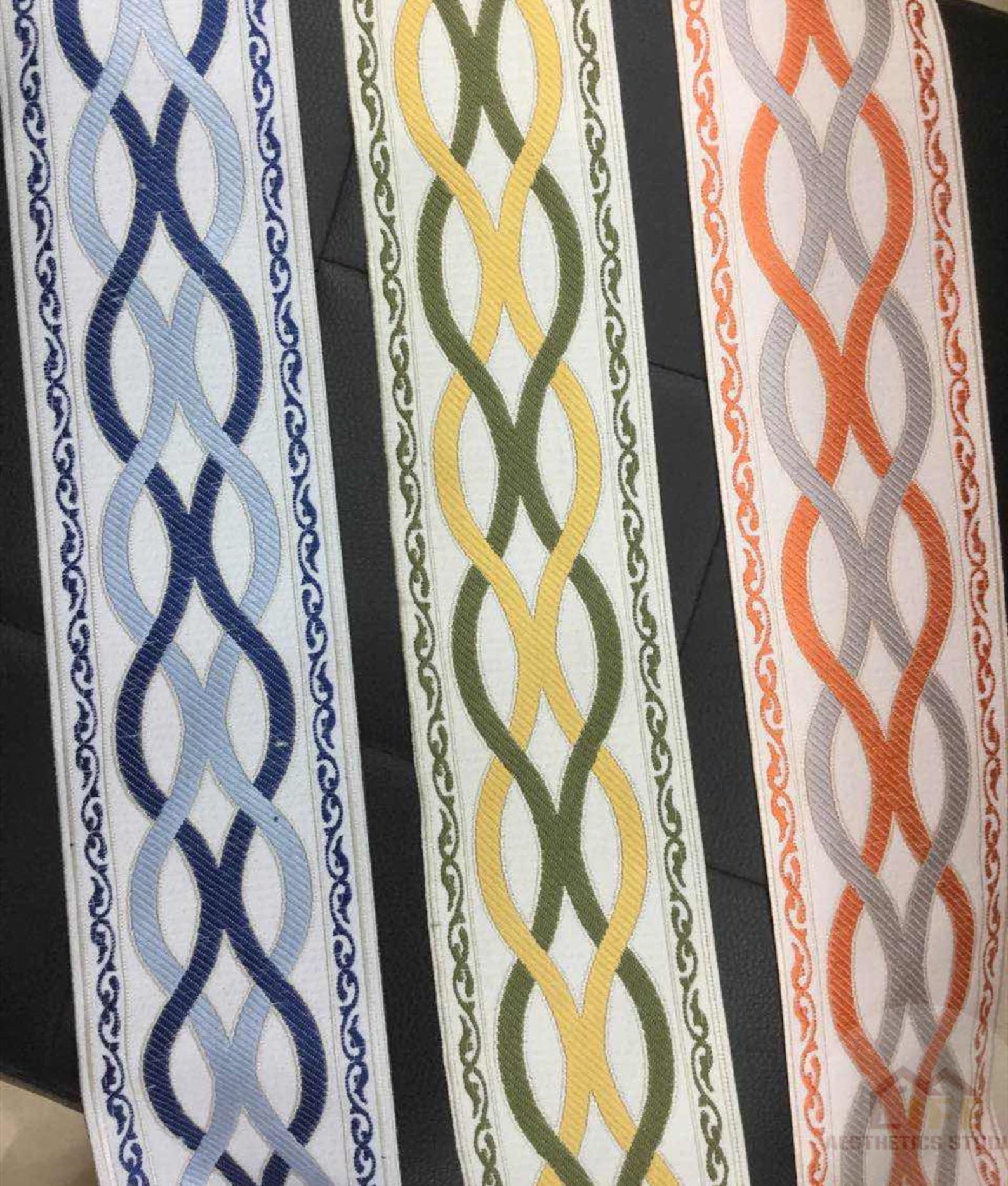 CURTAIN TRIM Jacquard Border Fabric Trim for Curtains Brocade - Etsy