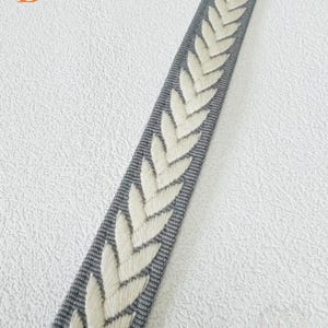 Leaf Embroidery Trim for Curtains, Decorative Fabric Ribbon for Drapery ...