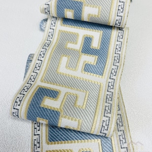 Blue Collection Curtain Trim Jacquard Trim Decorative Fabric Trim for ...