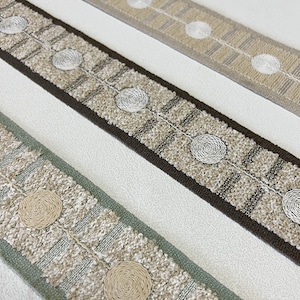 2.3" 6cm Loop-pile Fabric Trim Tape,tapestry Ribbon by the Yard,,boho ...