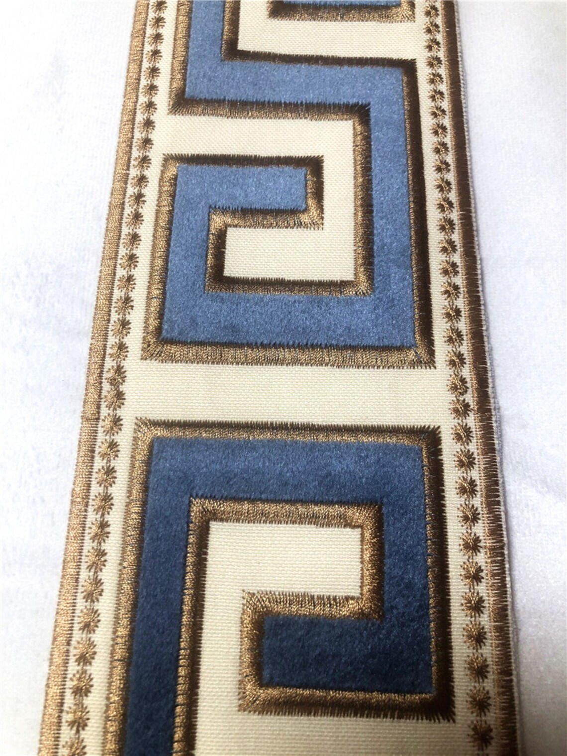 Velvet 3.5 Fabric Trim for Curtain Trim With Raised - Etsy