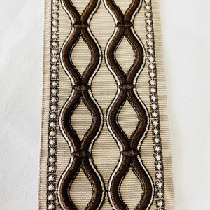 Embroidery Drapery Trim Tape, 2.9"trim Tape,sewing Fabric Trim for ...