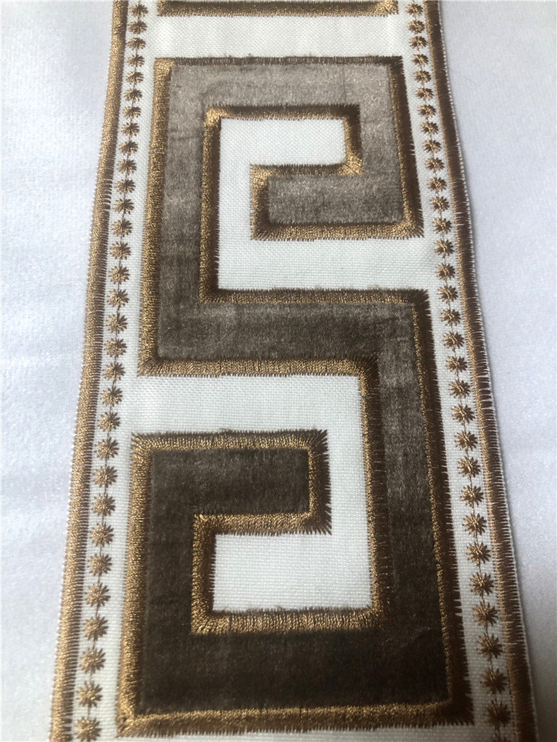 Velvet 3.5 Fabric Trim for Curtain Trim With Raised - Etsy