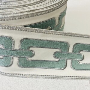 Light Green/green Collection Curtain Trim Jacquard Trim Embroidery Tape ...