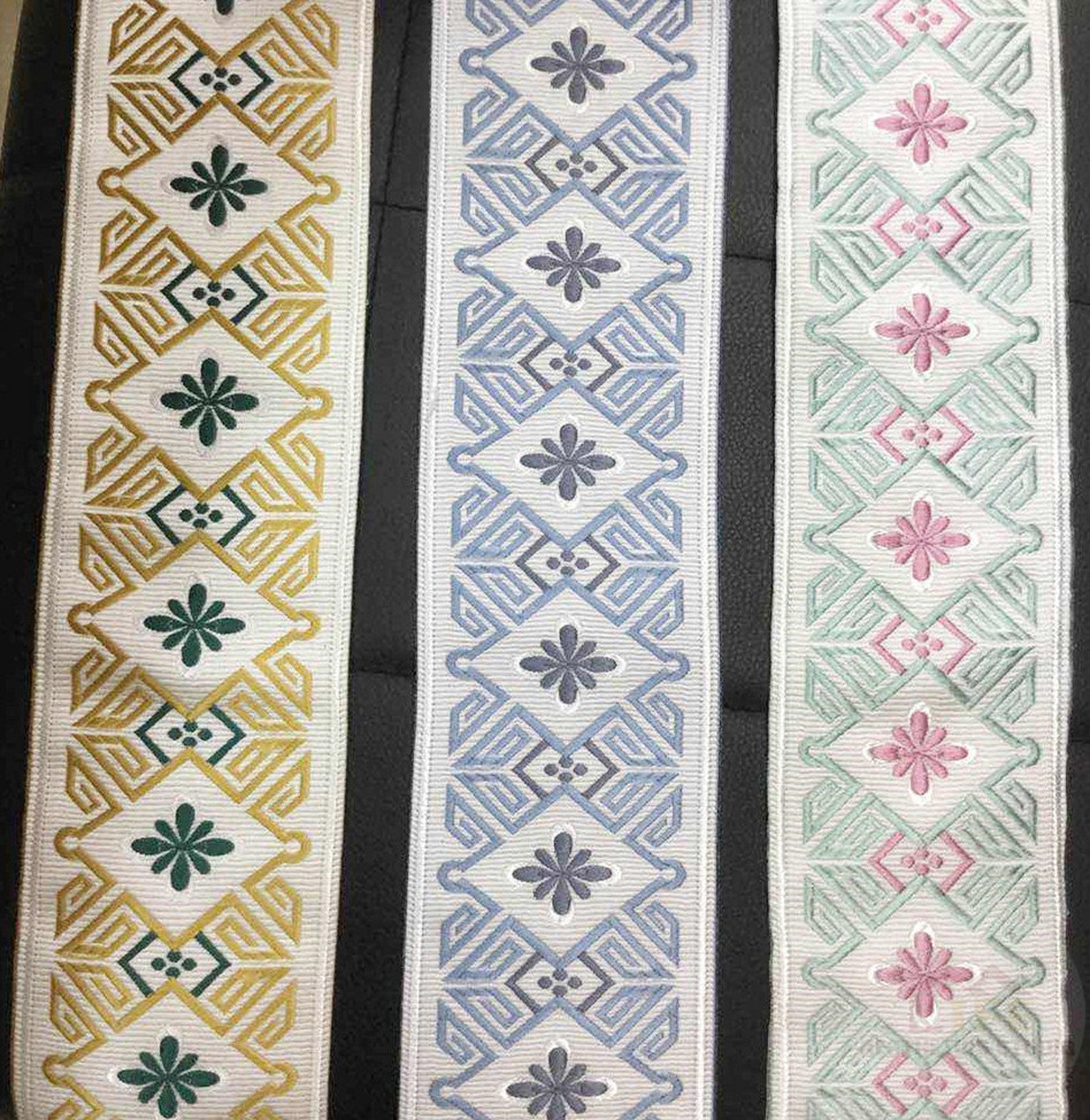 TAPE CURTAIN BORDER Upholstery Trims Fabric Trim by the - Etsy