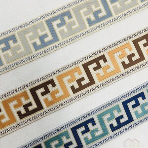 Greek Key Trim Tape,3.5 "curtain Border,fabric Trim for Curtains,drapery Trim by the Yard - Etsy