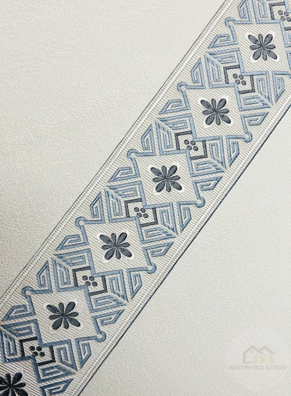 TAPE CURTAIN BORDER Upholstery Trims Fabric Trim by the - Etsy