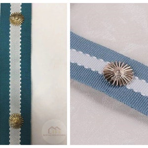 1.5" Rivets Trim Tape, Drapery Trim Tape, Narrow Tape Trim, Upholstery ...