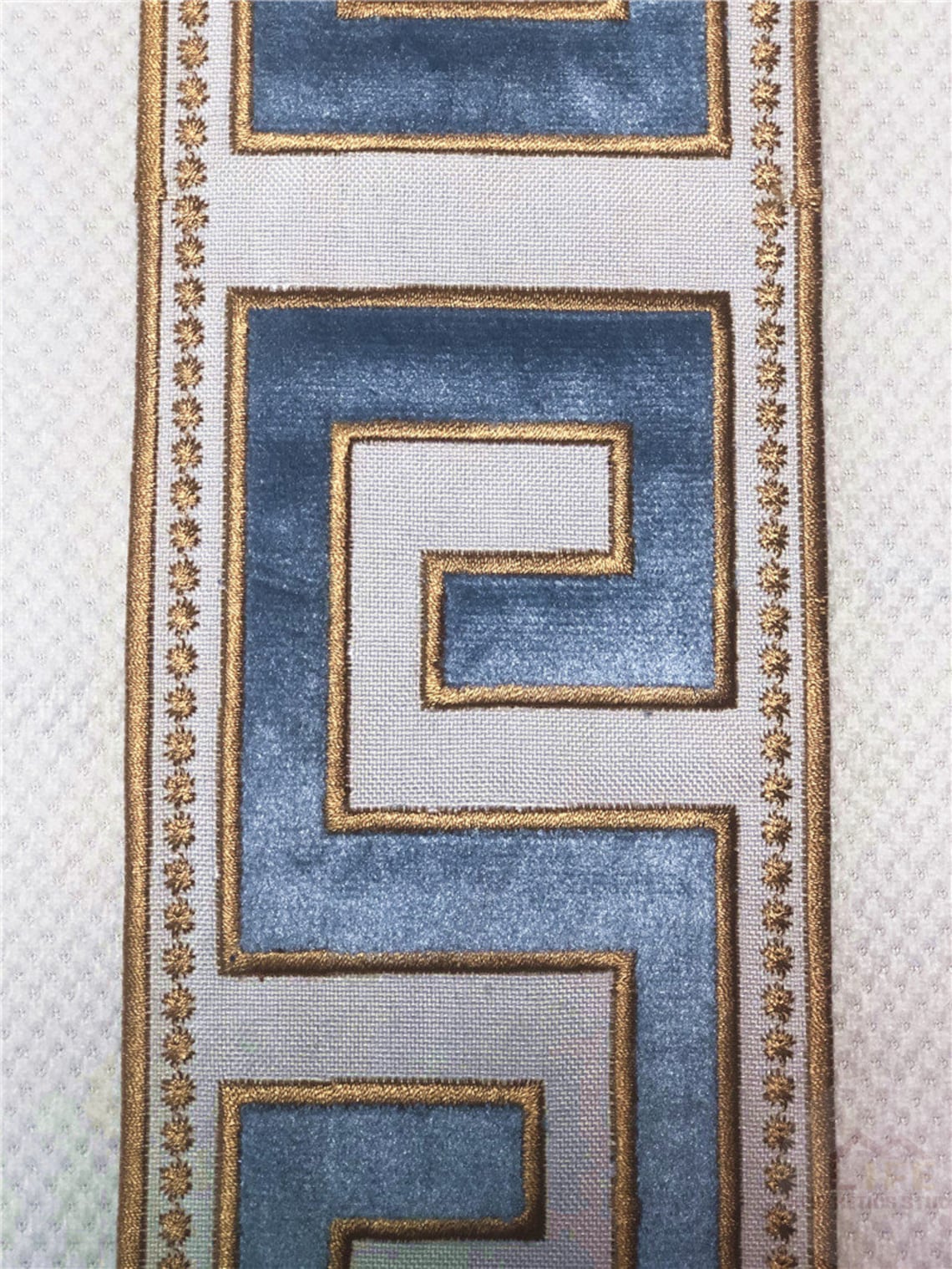 Velvet 3.5 Fabric Trim For Curtain trim with Raised | Etsy