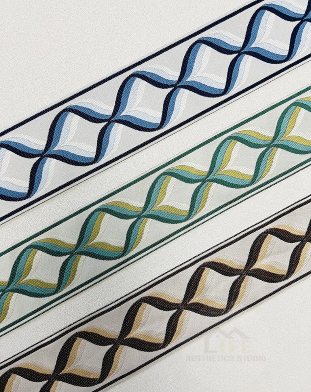 Gradient Color Trim Tape Curtain Trim for Curtains Ribbon Trim Curtains ...