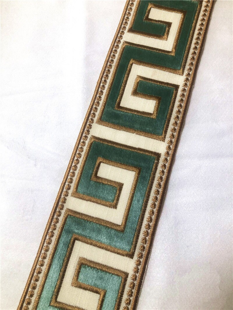 Velvet 3.5 Fabric Trim for Curtain Trim With Raised - Etsy