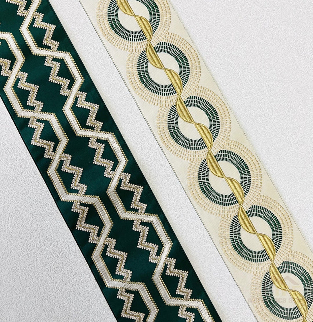 3.1"8cm Width Curtain Border ,drapery Trim, Upholstery Trims,fabric ...