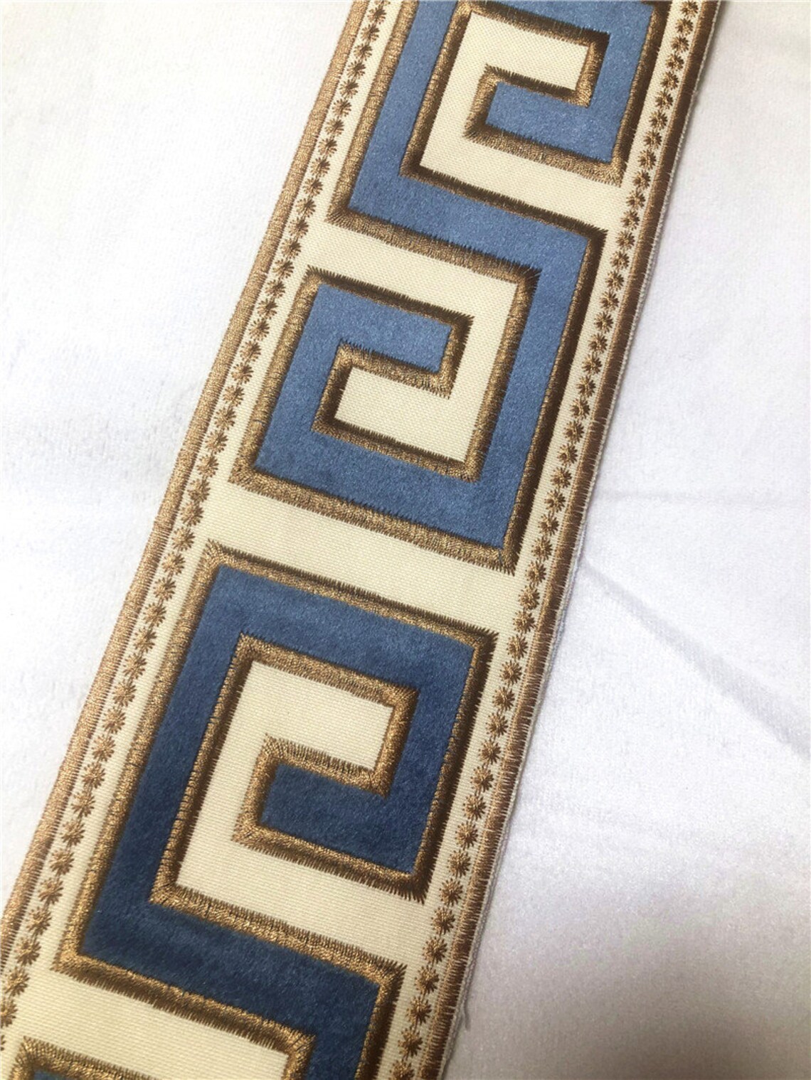 Velvet 3.5 Fabric Trim for Curtain Trim With Raised - Etsy