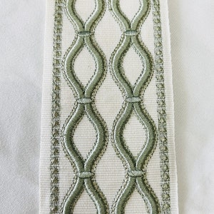 Embroidery Drapery Trim Tape, 2.9"trim Tape,sewing Fabric Trim for ...