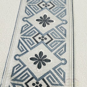 Blue Collection Curtain Trim Jacquard Trim Decorative Fabric Trim for ...